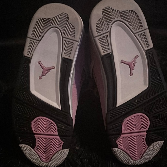 jordan 4s | Shoes | Pink And Gray Jordan 4 Retro | Poshmark